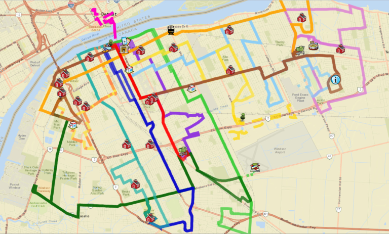 Transit Windsor Bus Routes, Rate Information & Map